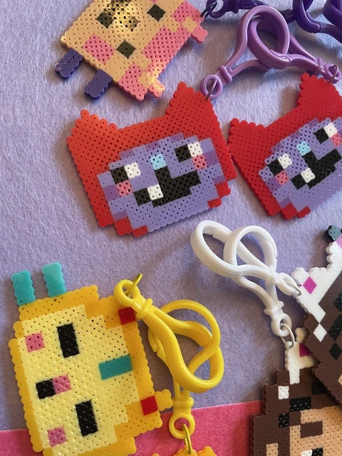 GABBY’S DOLLHOUSE & Friends Perler Keychains Perler Bead Art $7.88 ...