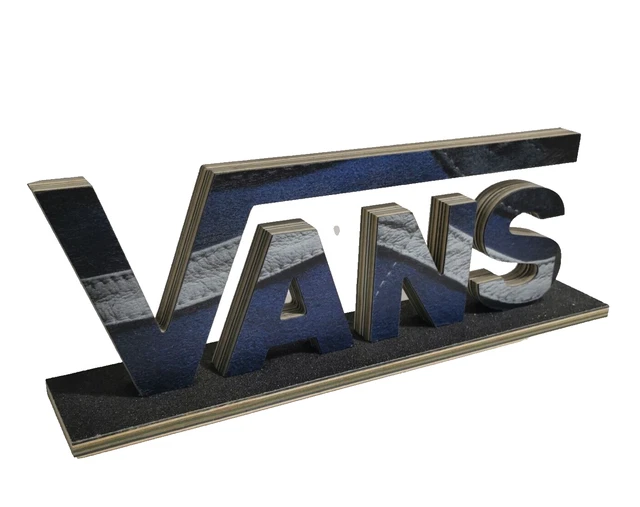 VANS OFFICIAL EX Shop Display Sign Off The Wall Shoes Skateboard Man ...