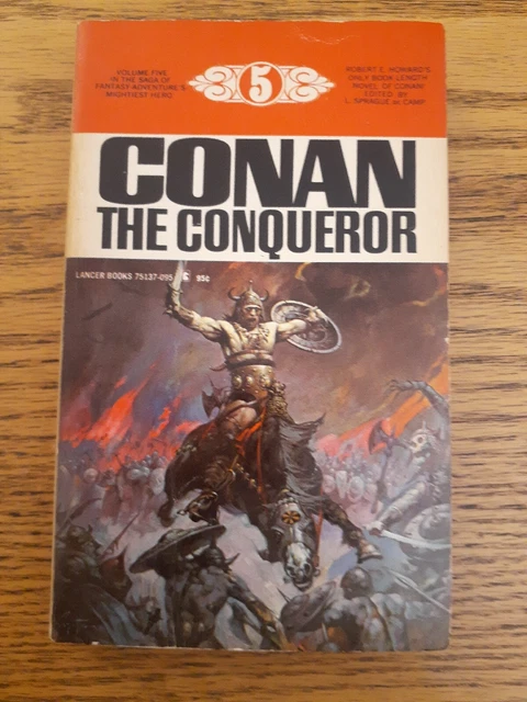 CONAN THE CONQUEROR by Robert E. Howard, Lancer Paperback 1967 £8.69 ...