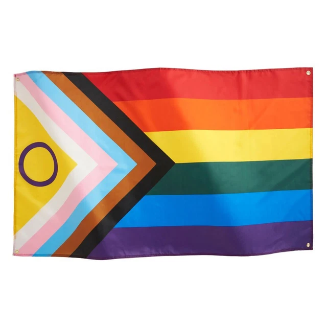 PREMIUM LARGE 5X3FT LGBTQIA+ PRIDE Flags Non Binary Trans Pansexual ...