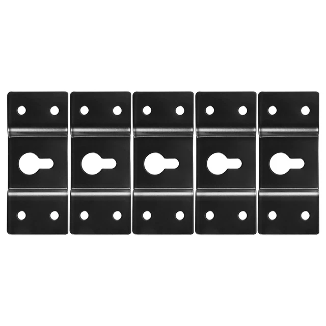DIY AUDIO SOUND Box Speaker Wall Mount Iron Hook Hanger Plate 5PCS ...