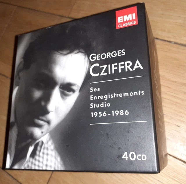 GEORGES CZIFFRA COMPLETE Studio Recordings 1956 - 1986 Liszt Chopin Mozart 40cds £79.99 ...