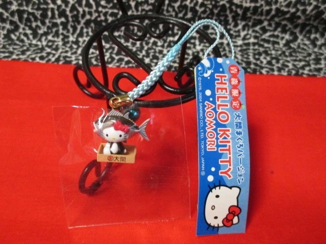 GOTOCHI KITTY SANRIO Aomori Tuna Nonna Tuna 2004 etichetta Fish QD EUR ...