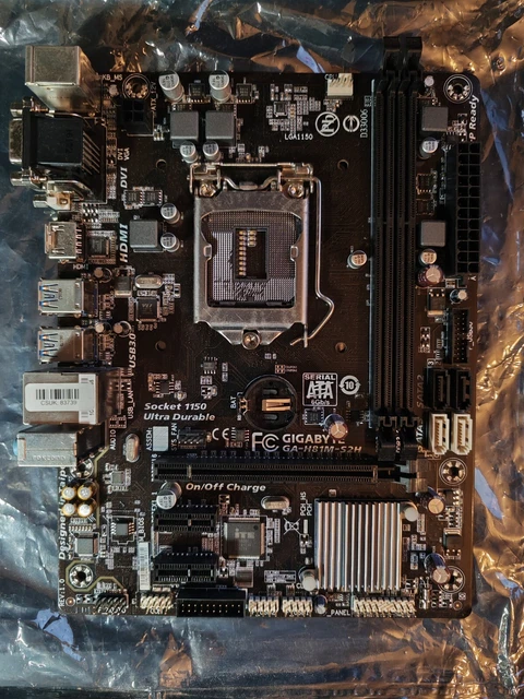 GIGABYTE GA-H81M-S2H, LGA 1150/Socket H3, Intel Motherboard £5.00 - PicClick UK