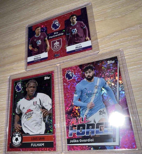 TOPPS PREMIER LEAGUE 2025/2026 Sparkle Parallel Bundle /399 x3 £8.99 ...