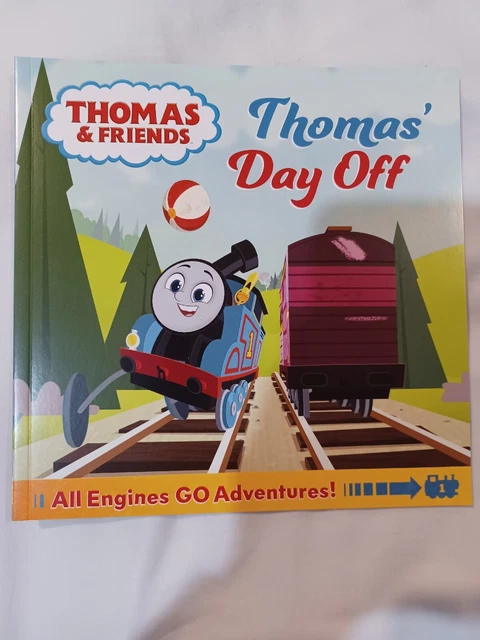 THOMAS & FRIENDS Story Book Thomas' Day Off Story Book Brand New RRP £5 ...
