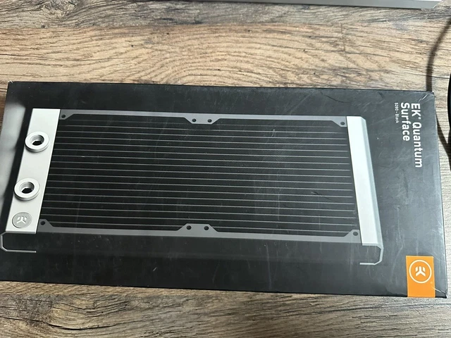 EK WATER BLOCKS EK-Quantum Surface S280 Dual Fan Radiator - Black £54. ...