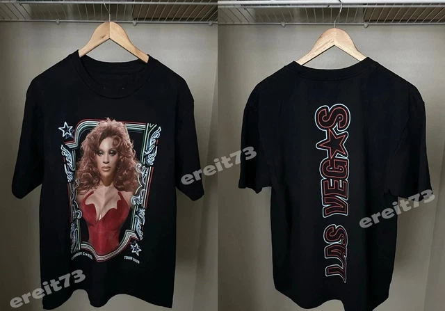 BEYONCE LAS VEGAS Merch Cowboy Carter Tour 2025 reprint T-Shirt £18.74 ...