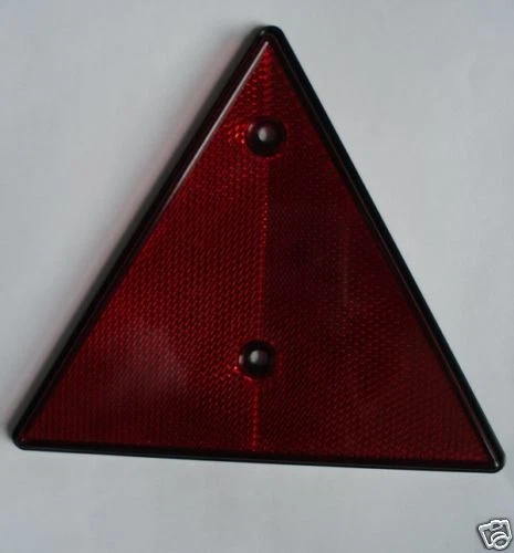 1 X TRIANGLE Rouge Catadioptre Caravane Camping-Car Remorque EUR 7,07 ...