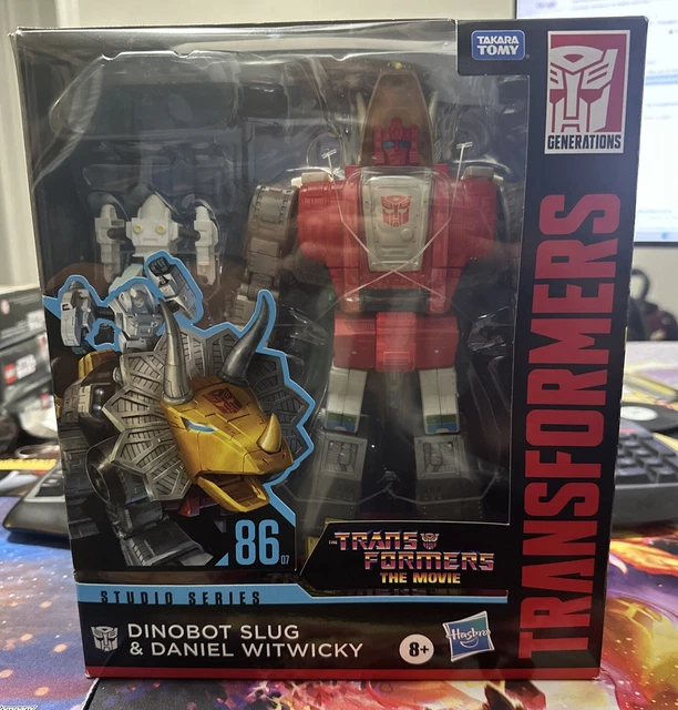 HASBRO TRANSFORMERS STUDIO Series 86-07 Leader Dinobot Slug et Daniel ...