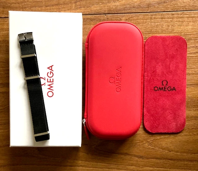 GENUINE OEM OMEGA Nato Strap 19-20mm (Black) £90.00 - PicClick UK