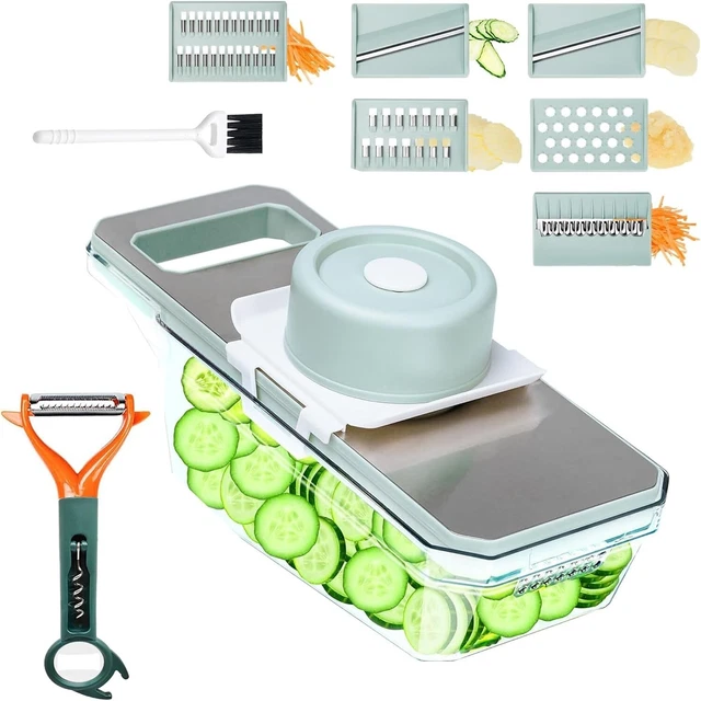 9 IN 1 Multifunctional Kitchen Vegetable Slicer Peeler Potato Chopper ...