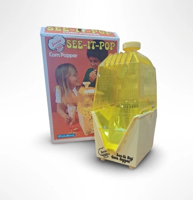 RARE 1973 VINTAGE JUNIOR CHEF SEE-IT-POP CORN POPPER Rétro Popcorn ...
