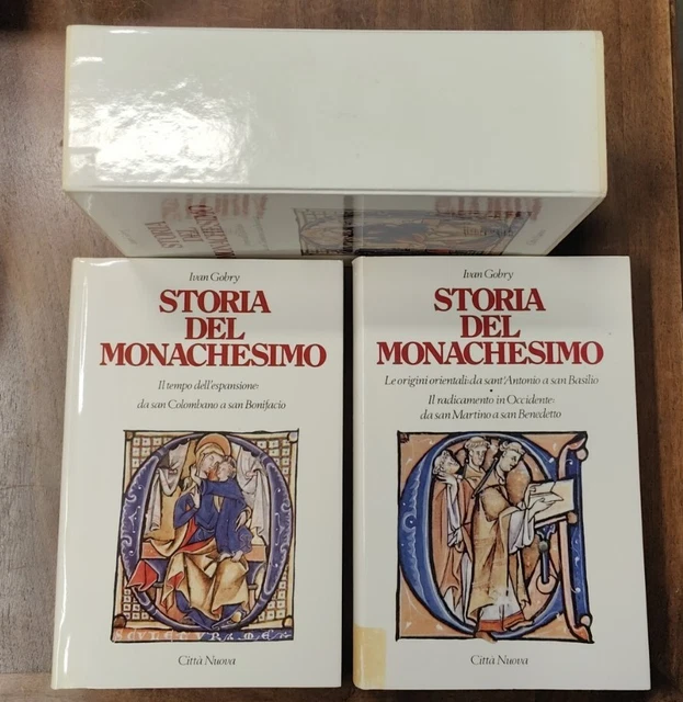 STORIA DEL MONACHESIMO Ivan Gobry 2 volumi Citta' Nuova 1991 EUR 129,00 ...