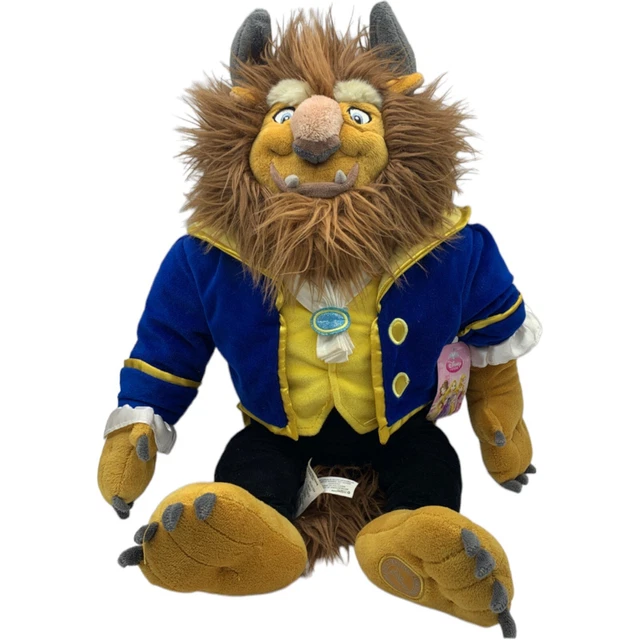 DISNEY STORE BEAUTY and the Beast Large 20" BEAST Plush Soft Toy ...