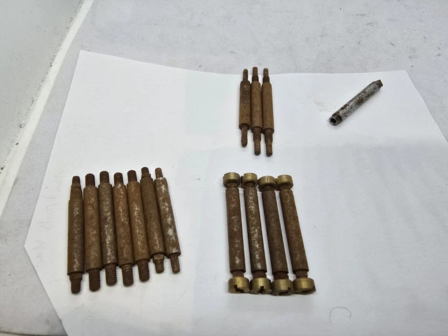 O GAUGE 7MM Scale Kit Built Steam Locomotive Driving Axles Assortment ...