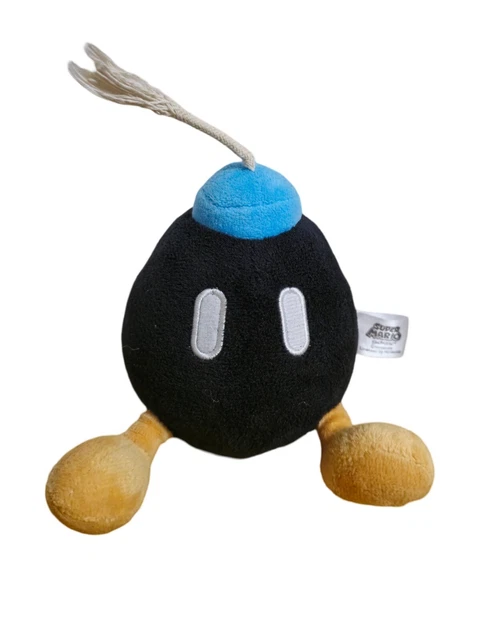 SUPER MARIO BROS Bob-omb Bomb Soft Toy Plush Stuffed Animal £5.99 ...