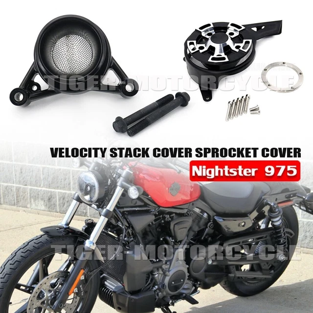 FOR HARLEY NIGHTSTER RH975 2022-2024 Velocity Stack Cover Sprocket ...