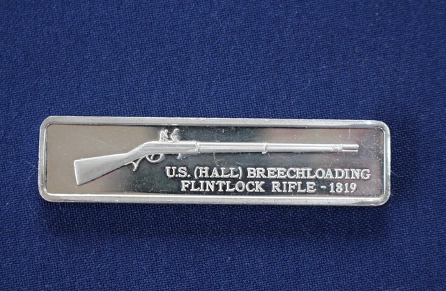 1977 US BREECHLOADING Flintlock Gewehr American Weapons Hall Fame ...