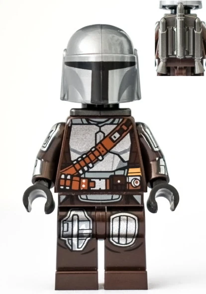 LEGO MINIFIGURE &MANDALORIAN / Mando / Din Djarin Jetpack" STAR WARS ...