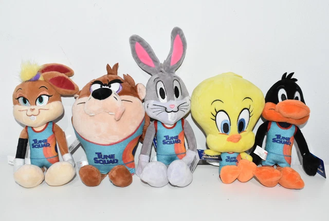 SPACE JAM A New Legacy Plush Soft Toy Tune Squad Set Bugs Taz Tweety ...