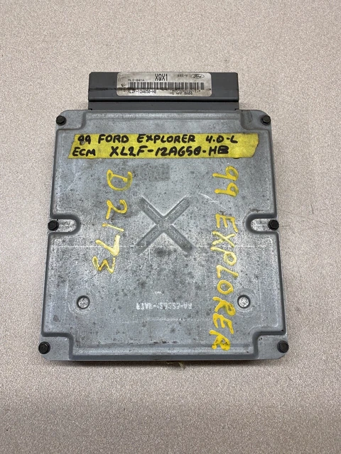 1999 FORD EXPLORER 4.0L Engine Computer ECM PCM ECU | XL2F-12A650-HB ...