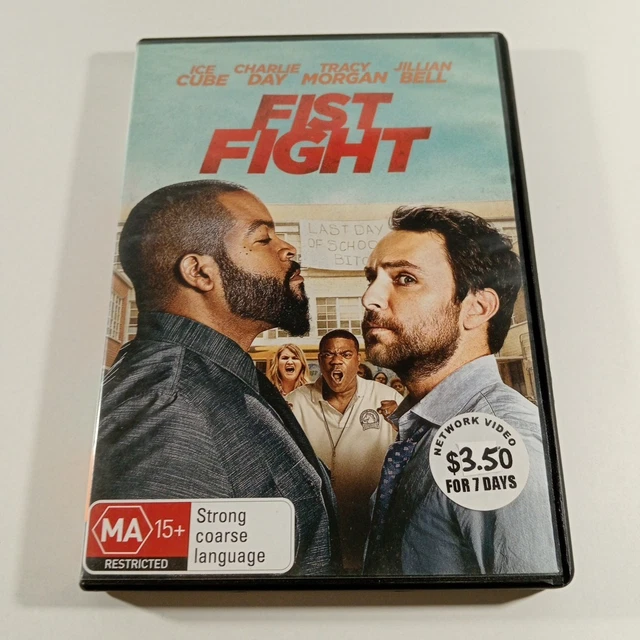 FIST FIGHT DVD Region 4 PAL Ex Rental Movie Ice Cube Charlie Day Tracy ...