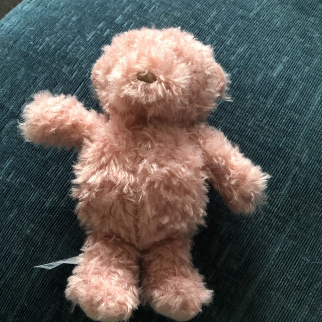 GEORGE AT ASDA Small Dusky Pink Teddy Bear 6 Inches £3.84 - PicClick UK