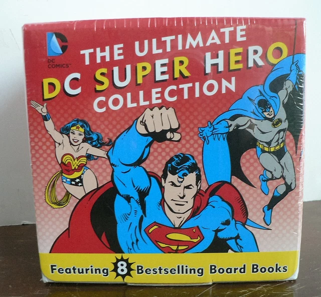 ULTIMATE DC COMICS SUPER HERO Collection 8 Board Books Wonder Woman ...