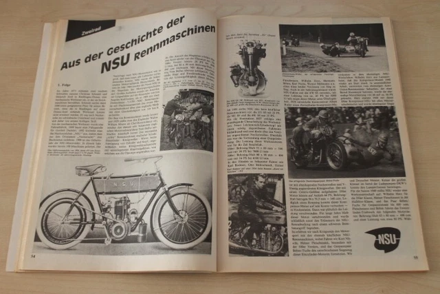 OLDTIMER MARKT 3494) Teil I - Modellreport NSU Rennmaschinen - ein ...