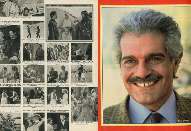 COUPURE DE PRESSE Clipping 1984 Omar Sharif (3 pages) EUR 5,00 - PicClick FR