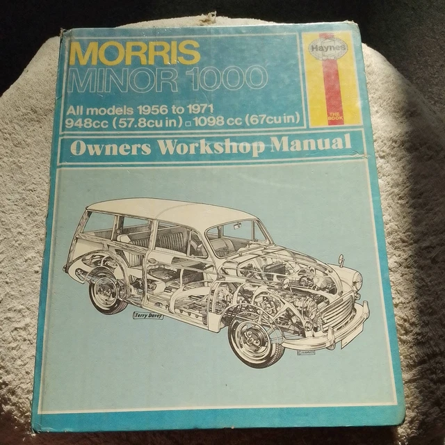 MORRIS MINOR 1000 Haynes Workshop Manual 1956 to 1971. £13.93 - PicClick UK