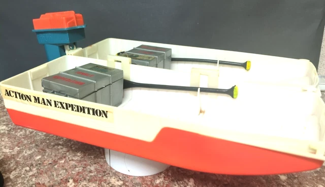 VINTAGE ACTION MAN, JUNGLE EXPLORER 1960's RIVERCRAFT And Accessories £ ...