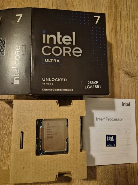 INTEL CORE ULTRA 7 265KF Processor LGA 1851 - Opened, unused £198.28 ...
