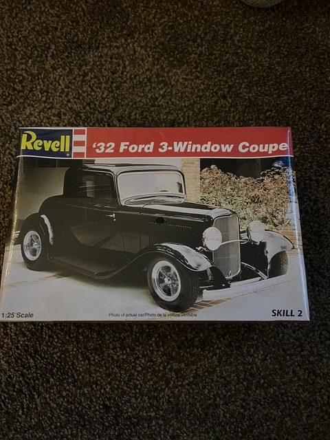 MODEL KIT REVELL '32 Ford 3-Window Coupe Factory Sealed £59.99 ...