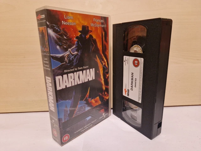 DARKMAN - LIAM Neeson - Frances McDormand - PAL VHS Video Tape (A263) £ ...