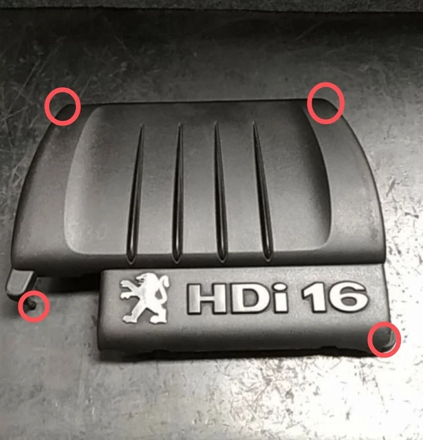 SET OF 4 Reinforced Tires Interlocking Engine/Cover Citroen-Peugeot £8. ...