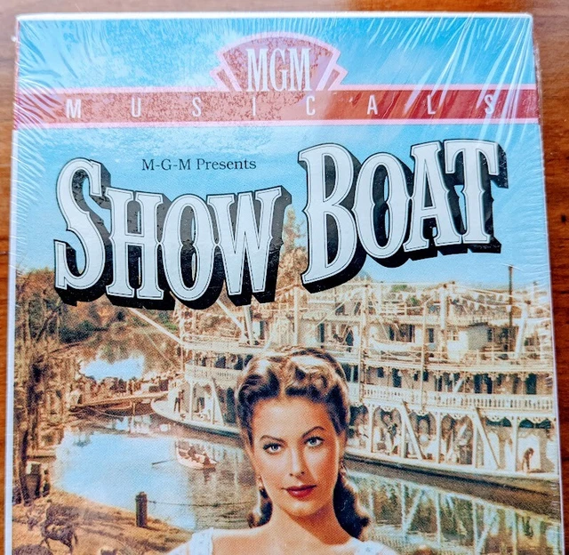SHOW BOAT MGM Musicals 1951 Factory Sealed VHS Tape Technicolor ...