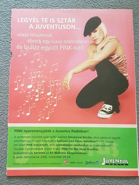 RARE PINK ORIGINAL full single page advertisement poster £3.48 ...