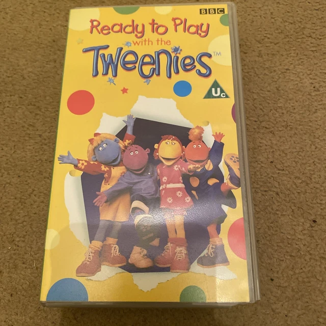 READY TO PLAY with the Tweenies VHS Video Cassette Retro 1999 UK PAL ...