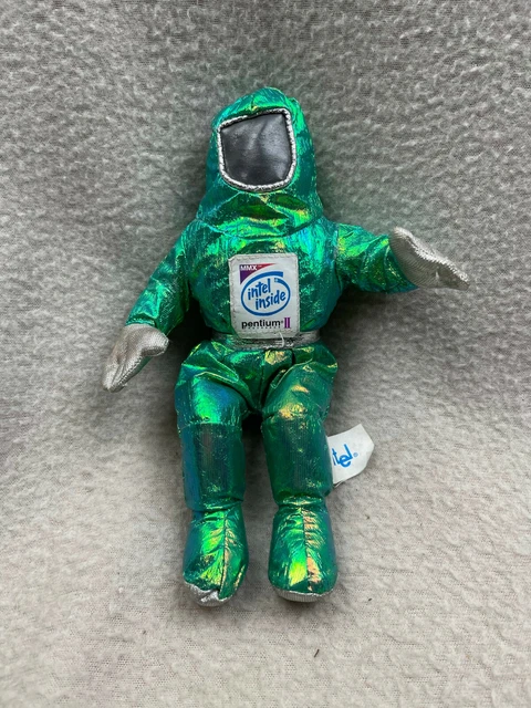 RARE VINTAGE INTEL inside Pentium II soft toy plush £29.95 - PicClick UK
