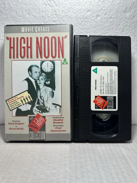 HIGH NOON GARY Cooper & Grace Kelly VHS £8.61 - PicClick UK