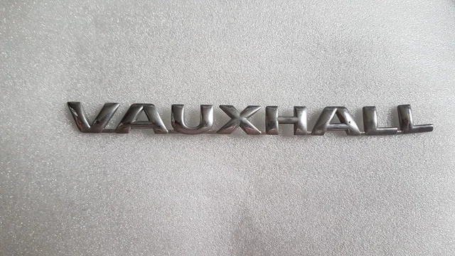 VAUXHALL ASTRA FRONTERA zafira trunk tailgate emblem badge decal logo ...