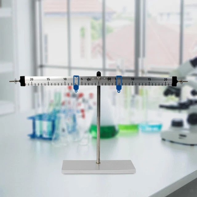 BALANCE SCALE MECHANICAL Hook Code Ruler Lever Principle Teaching ...