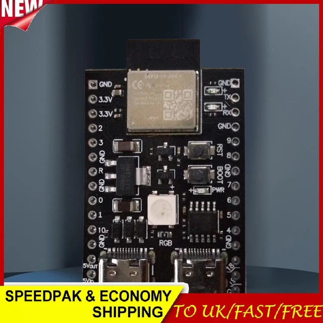 ESP32/ ESP32-S3/ESP32-C3 DEVELOPMENT Board Dual Type-C (ESP32-C3) &H £7 ...