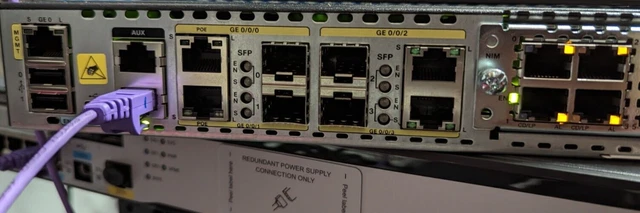 CISCO 4431 INTEGRATED Services Router ISR with installed modules $1,222 ...