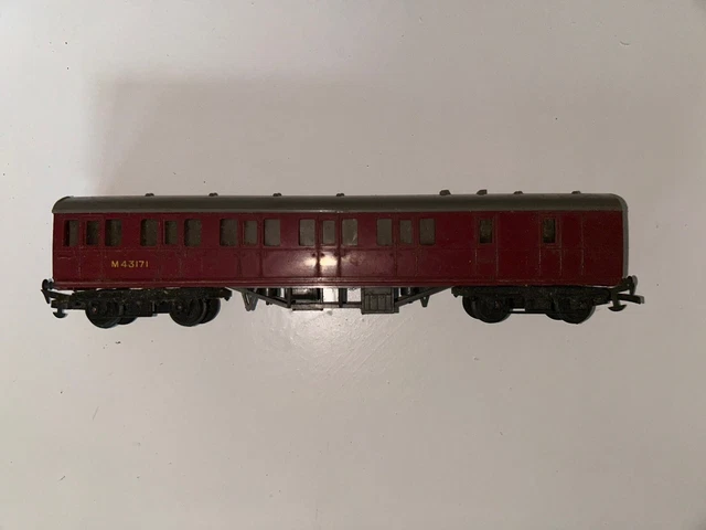 TRIANG HORNBY R120/222 Maroon Train Carriage M.43171 £10.08 - PicClick UK