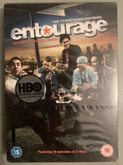 ENTOURAGE: COMPLETE HBO Season 2 DVD (2006) BRAND NEW SEALED 14 Episode ...