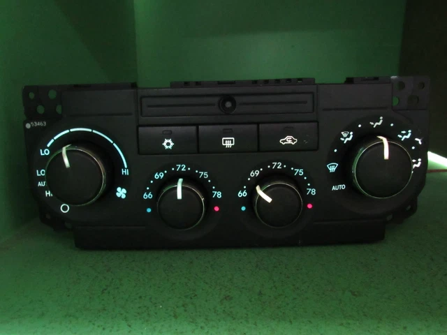 05-07 COMMANDER GRAND Cherokee A/C Auto Digital Climate Temp Control ...