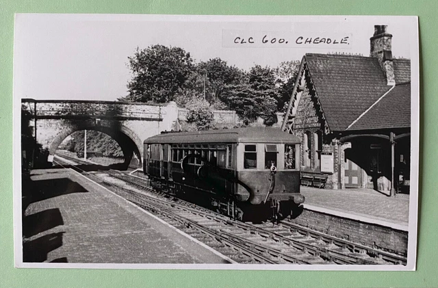 BRITISH RAILWAY LOCOMOTIVE Photograph - Clc 600 Cheadle £3.00 - PicClick UK